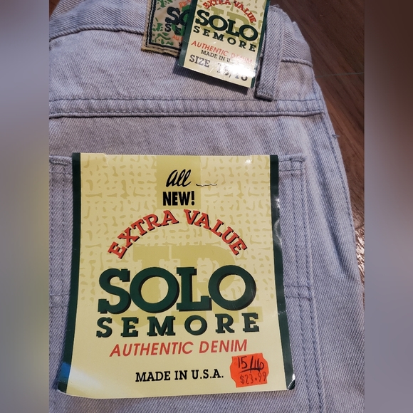 Solo Semore | Jeans | Vintage 9s Y2k Solo Semore Jr Beige Jeans 516 ...